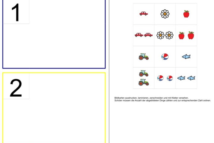 Klammerkarten bis 5 • gpaed.de