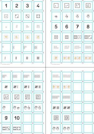 Aufgabenmappe - Zahlen und Mengen zuordnen • gpaed.de