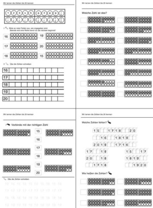 Zahlenraumerweiterung 10 - 20 • gpaed.de