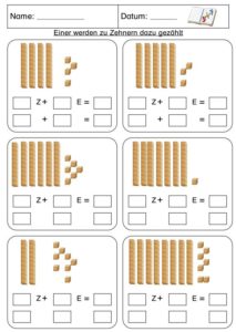 Ganze Zehner + Einer • gpaed.de
