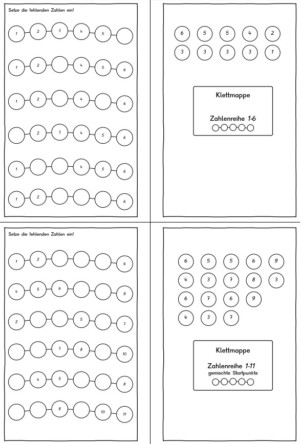 Aufgabenmappen - Zahlenreihen • gpaed.de