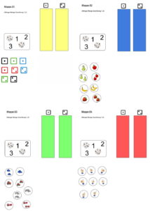 Aufgabenmappe - Zuordnung Menge - Zahl - 1 - 2 • gpaed.de