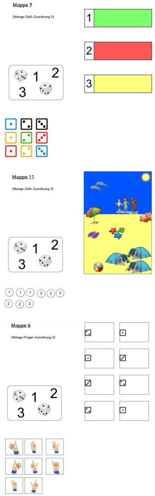 Aufgabenmappen - Menge-Zahl ZR 3 • gpaed.de