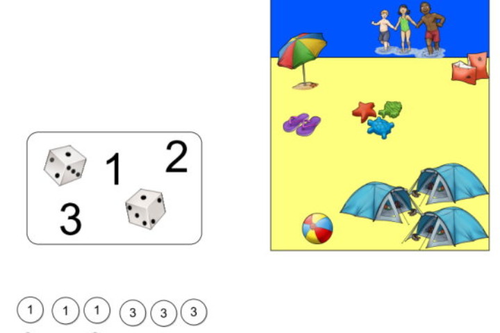 Aufgabenmappe - Zuordnung Menge - Zahl - 1 - 2 • gpaed.de