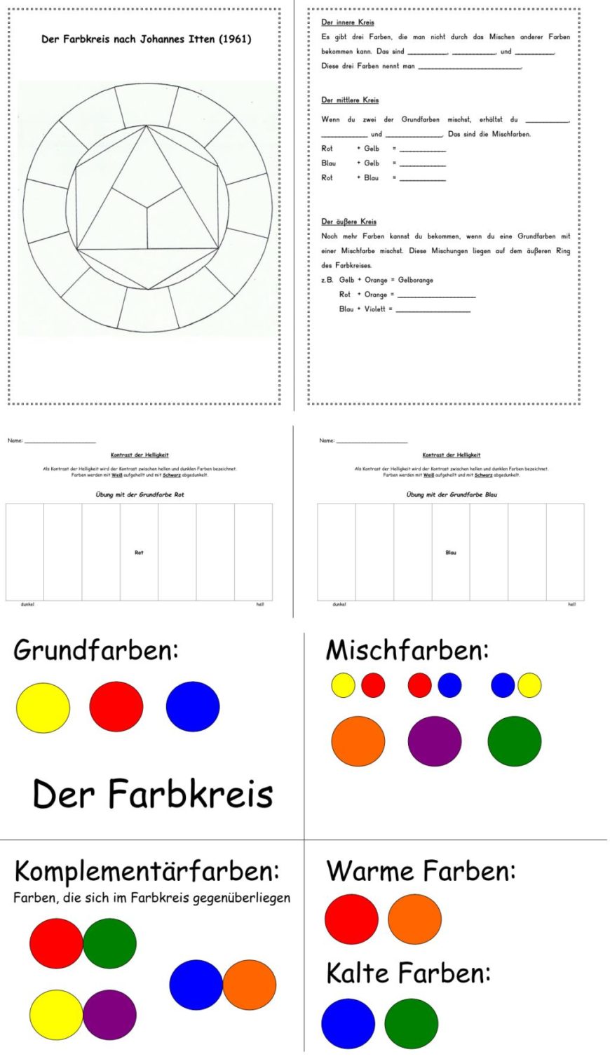Farben kennen lernen mit allen Sinnen • gpaed.de