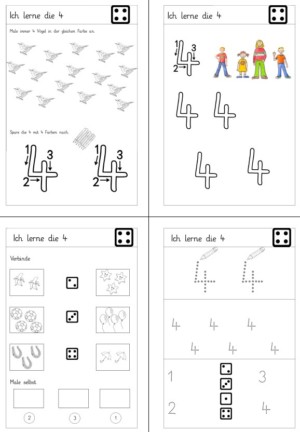 ZR 4 - Mengen und Zahlen zuordnen • gpaed.de