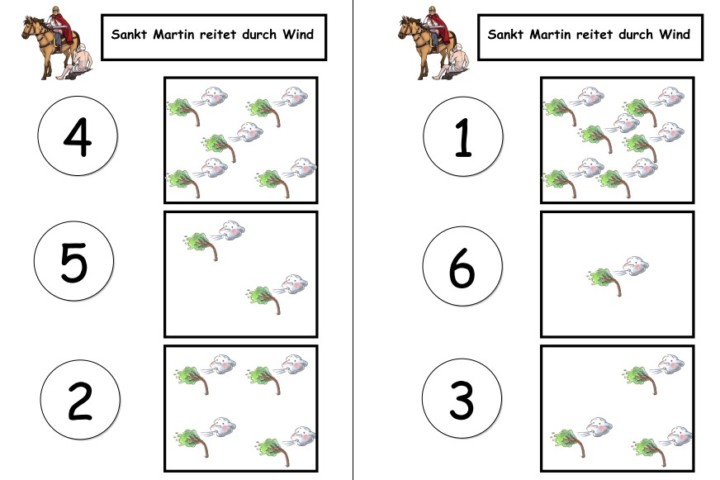 Aufgabenmappe - Zählen Menge bis 6 • gpaed.de