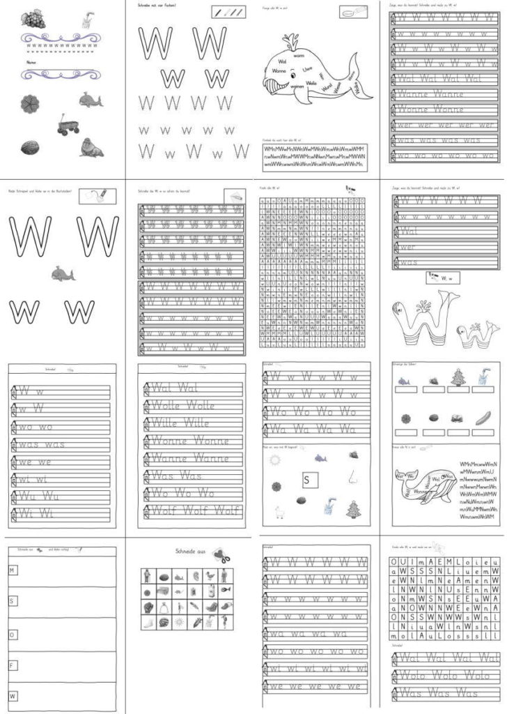 Buchstabe W • gpaed.de