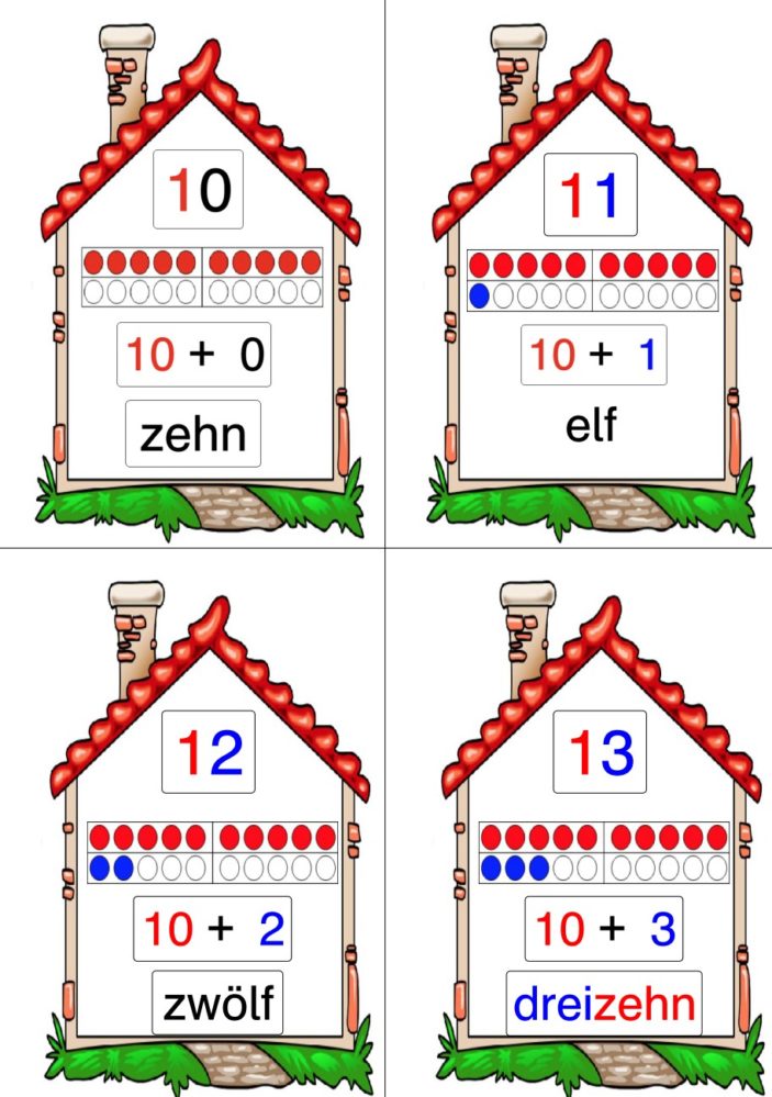 Zahlenhäuser 10 bis 20 • gpaed.de