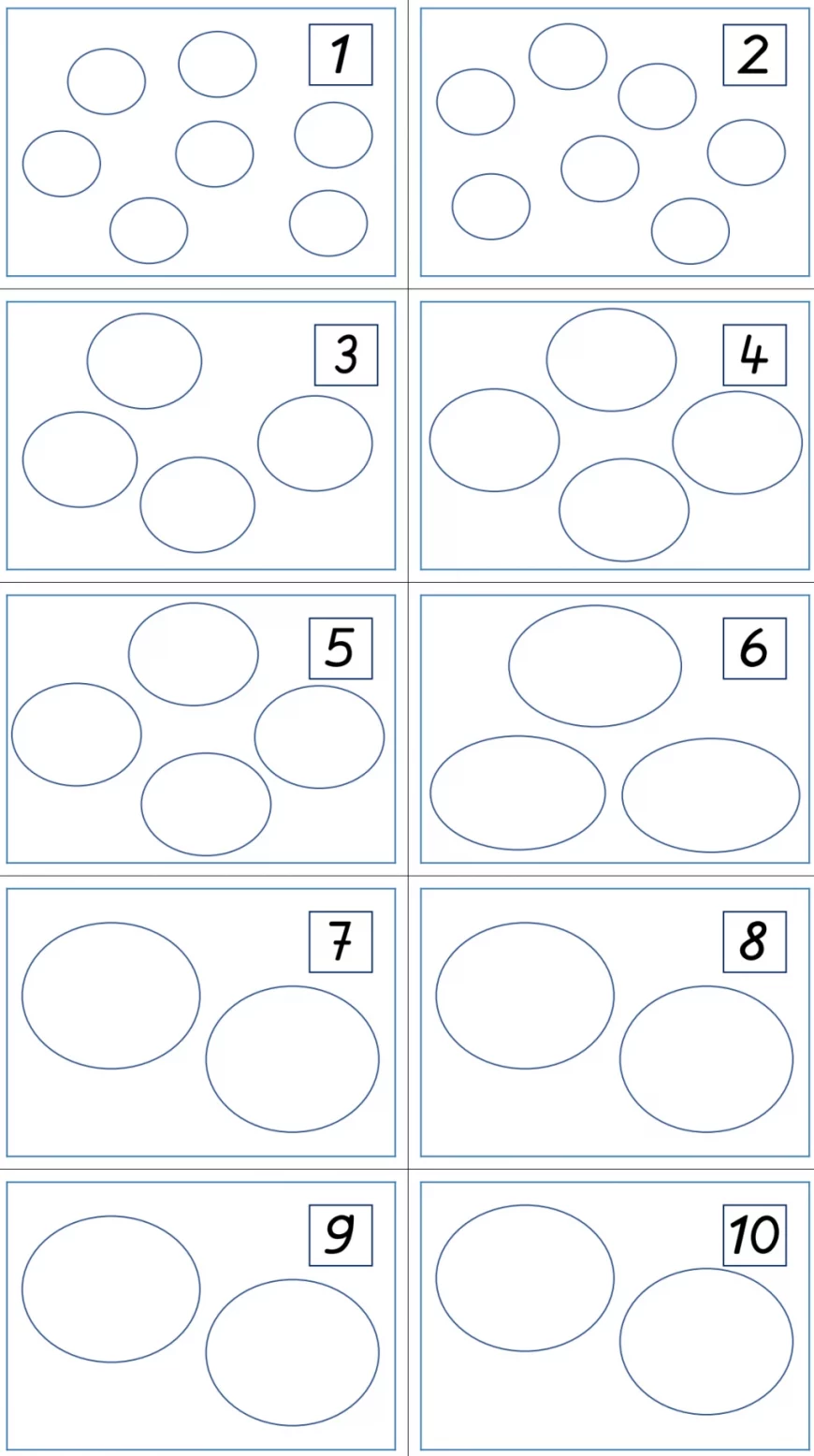 Klammerkarten Menge 1-3 • gpaed.de